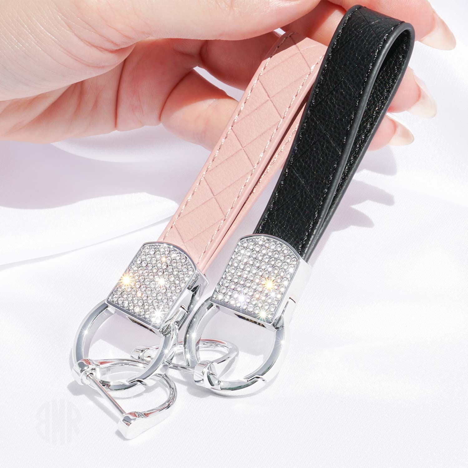 Leather Strap Keyring - Bling My Ride