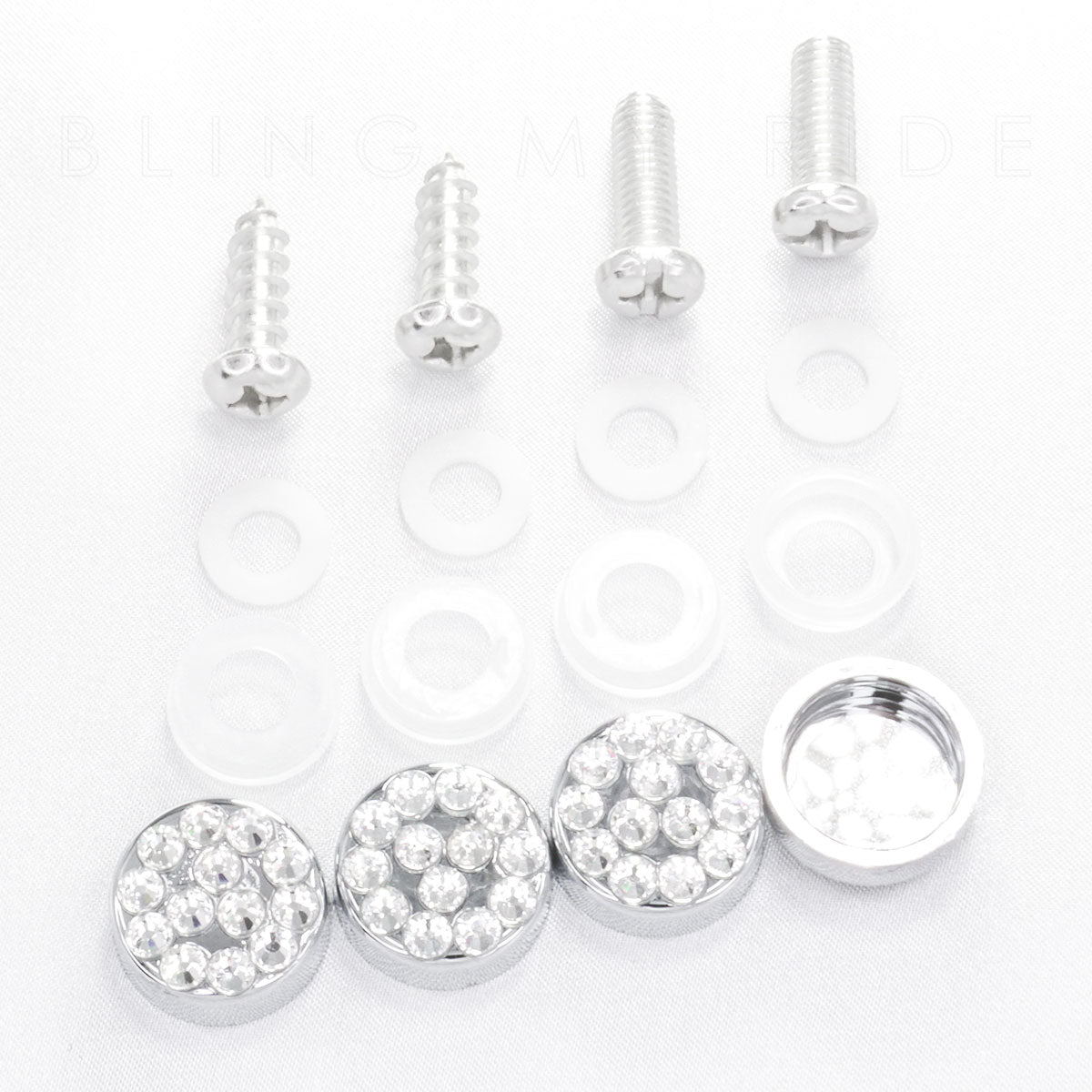 Bling Screw Cap Covers | Crystal Car Accessories | Bling My Ride AU